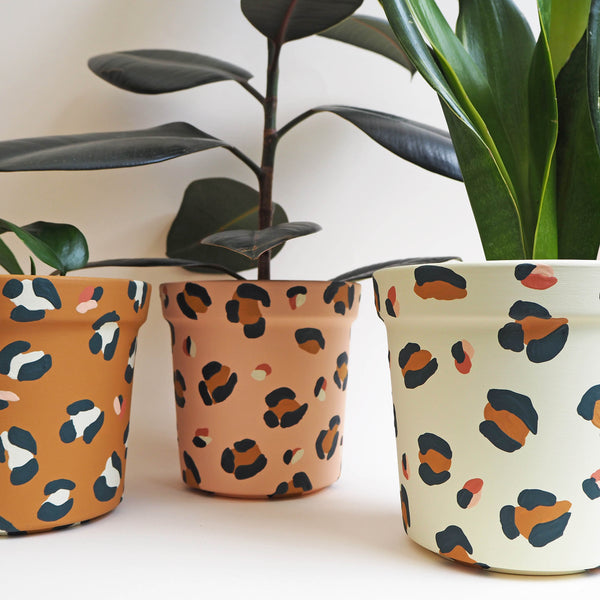 Large Leopard Print Planters – Hello Marilu